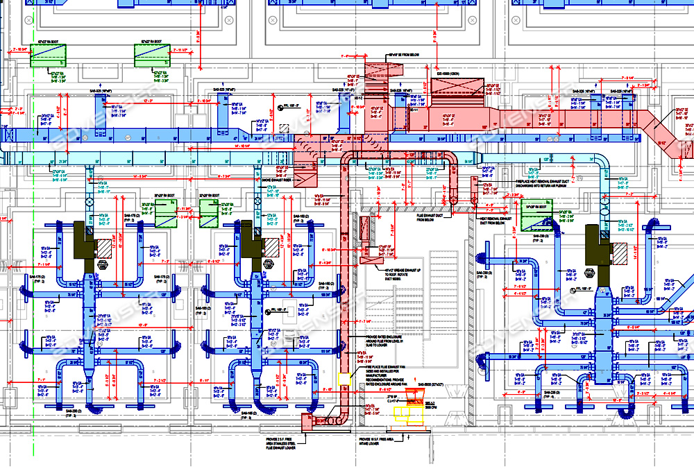 HVAC Piping and Ductwork BIM Modeling Services